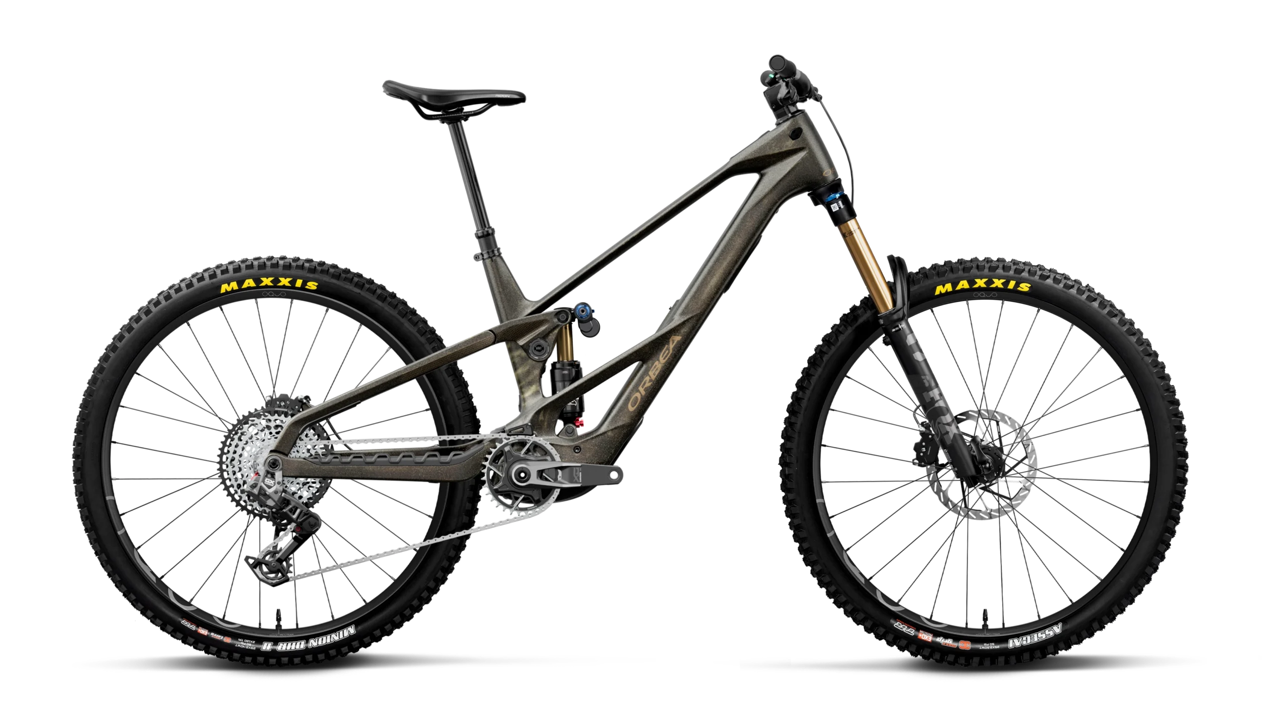 Orbea Bicicleta WILD LT M-TEAM RS Avinox Magic Gold C. View - Titan ...